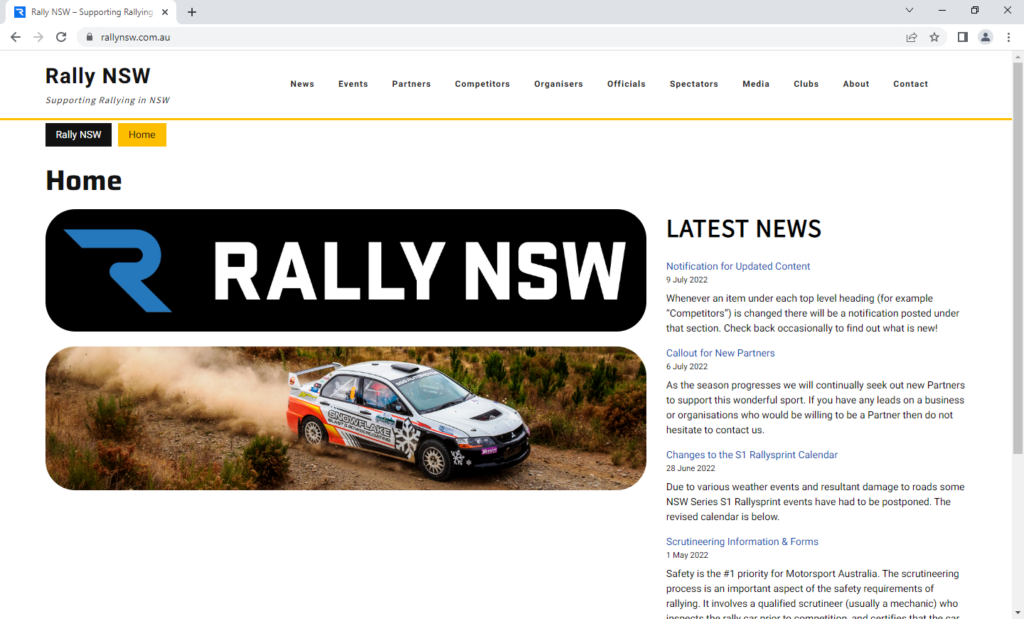 Welcome to the New Look Rally NSW Website - Rally NSW